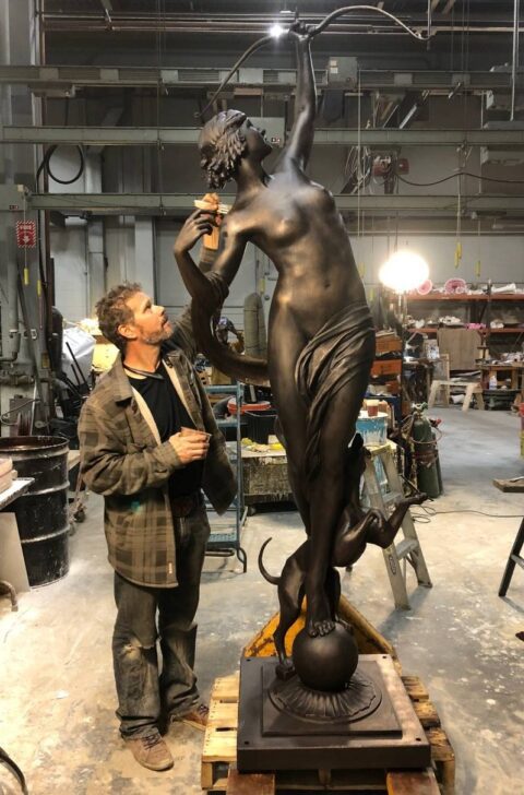 Diana of Chase Sculpture | Buccacio Sculptures